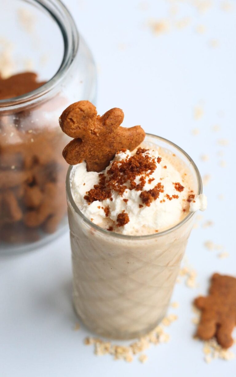 Gingerbread Smoothie with Electrolytes (Dairy Free, Gluten Free, Sugar ...