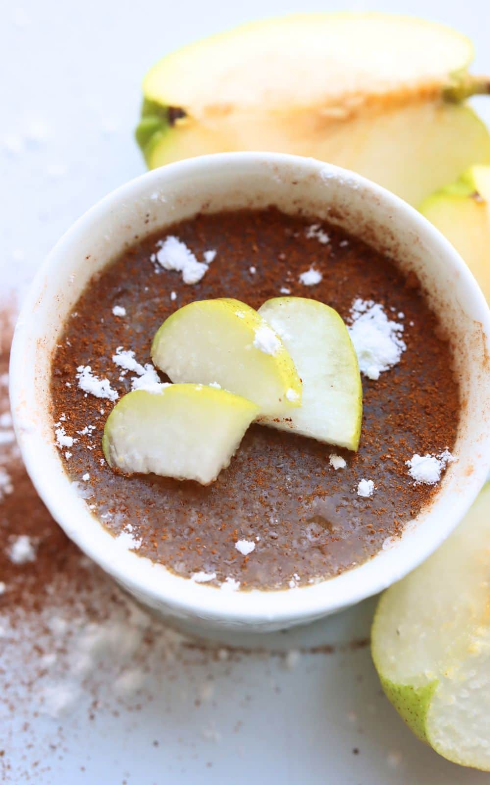 Protein Pear Fruit Pudding - Healthy Homemade Snacks